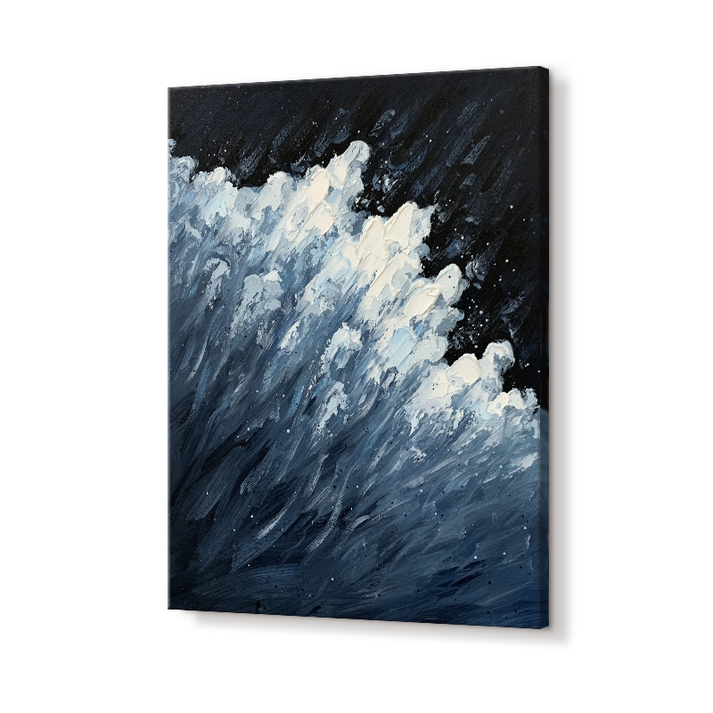 YZ Sea Wave Texture Painting – Vitusy