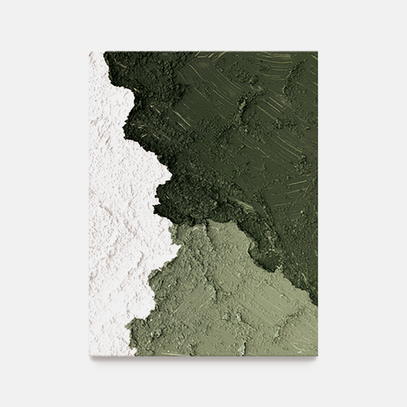 YZ Green Land Texture Painting – Vitusy